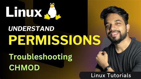 Linux File Permissions Linux CHMOD Command How To Check And Change Permissions YouTube
