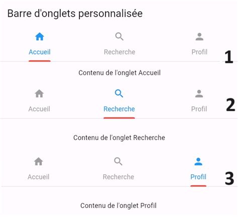 Comment Utiliser Le Widget Tabbar De Flutter Apcpedagogie
