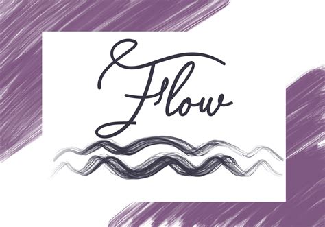 Flow Procreate Brush Procreate Brush Ipad Procreate Instant Etsy
