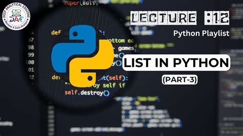 Python Lists Mastery Indexing Slicing Tips Part 3 🚀