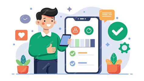 premium vector iterative improvements are made to an apps user