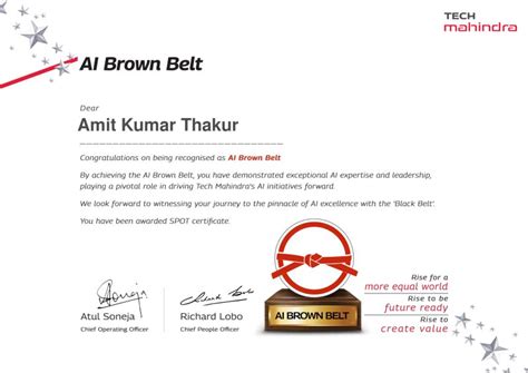 Techmahindra Aibrownbelt Artificialintelligence Machinelearning