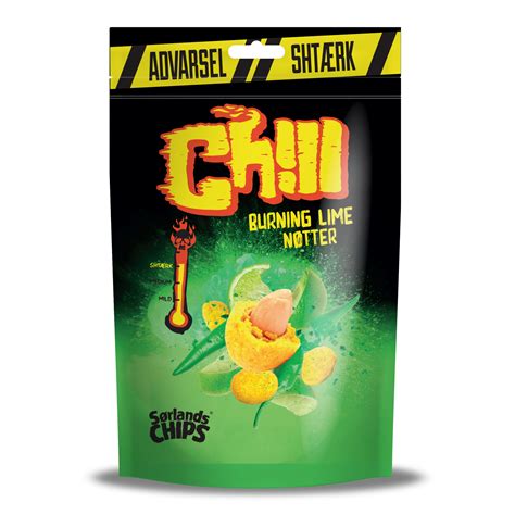 Ch Ll Chilinøtter Burning Lime Sørlandschips