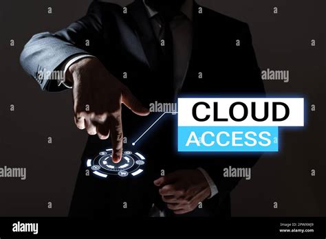 Handwriting Text Cloud Access Business Showcase Software Tool Between