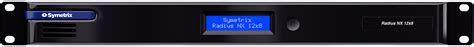 Symetrix Radius Nx 12x8 Dante Usb B 12x8 Programmable Dsp Usb Audio