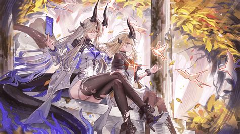 Reed The Flame Shadow And Necrass Arknights 4k Wallpaper Pixiewall