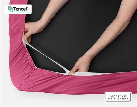 Beechbliss Tencel™ Modal Sheet Set Azalea Pink Qe Home