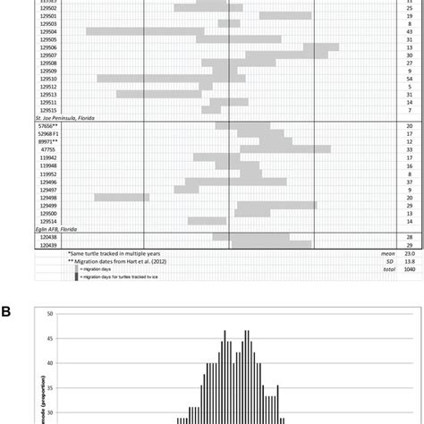Migration Between Inter Nesting Sites And Foraging Areas For Adult