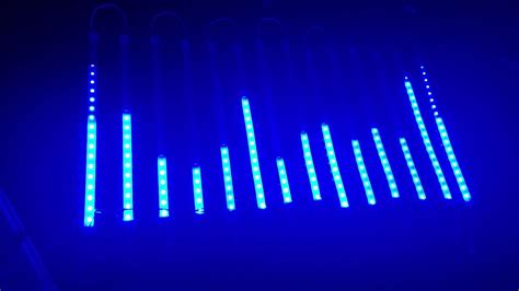 Adafruit Neopixel Led Strips Audio Spectrum Analyzer Youtube