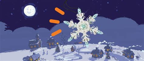 Build Your Own Lego® Snowflakes For Families