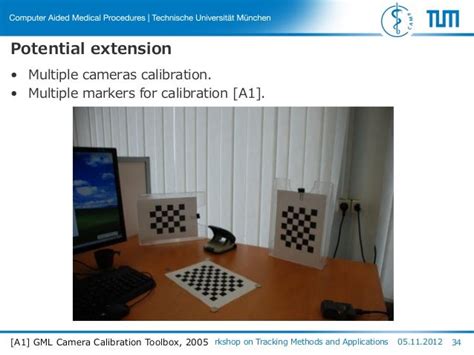 Single Camera Calibration Using Partially Visible Calibration Objects