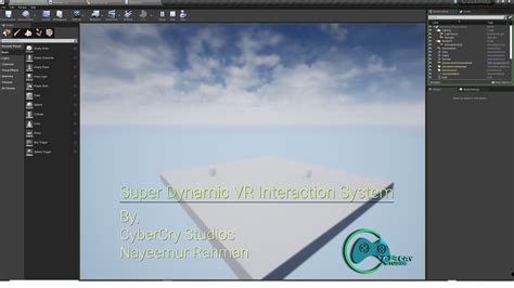 super dynamic vr interaction system in blueprints ue marketplace