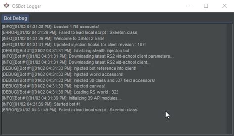 script not displayed scripting help osbot 2007 osrs botting