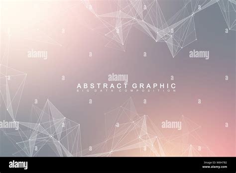 Global Network Connection Network And Big Data Visualization