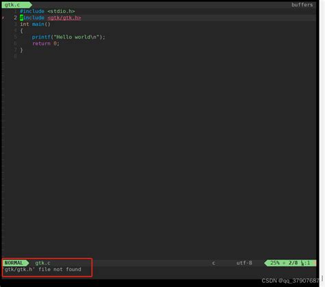 求助：gtk 编写代码无法找到头文件＜gtk gtk h＞ 找不到gtk h csdn博客
