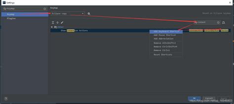 Idea设置——快捷键（还原eclipse操作ctrl1 Alt）idea快捷键重置 Csdn博客