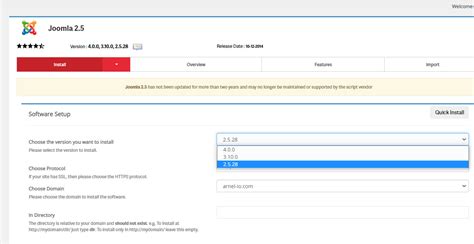 How To Install Joomla With Softaculous InMotion Hosting