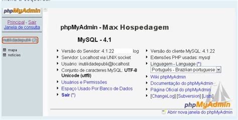 realizando backup do banco mysql via phpmyadmin base de conhecimento