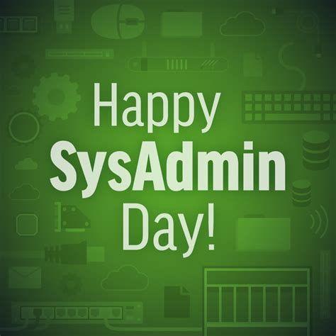 Happy Sysadmin Day