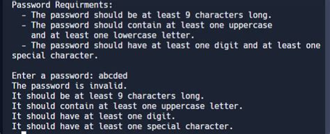 Solved Write A Program That Asks For A Password And Then Chegg