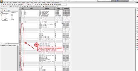 Solved Load Combinations Combination Table Editable Fields