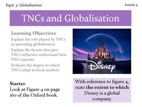 TNCs And Globalisation Globalisation Edexcel A Level Teaching Resources