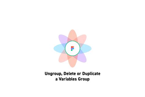 How To Ungroup Delete Or Duplicate A Variables Group In Figma