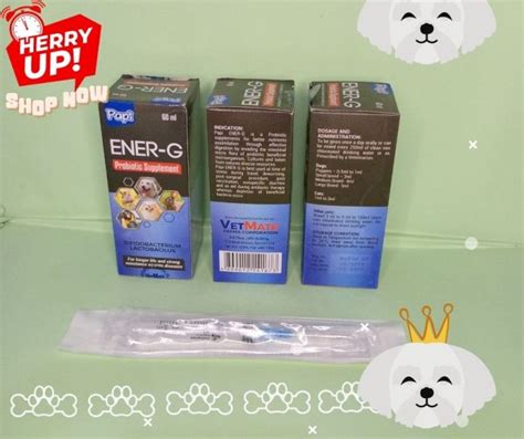 Ener G Probiotic Food Supplement 60ml With 1 Free Syringe Lazada Ph