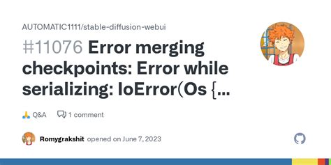Error Merging Checkpoints Error While Serializing Ioerroros Code 3 Kind Notfound