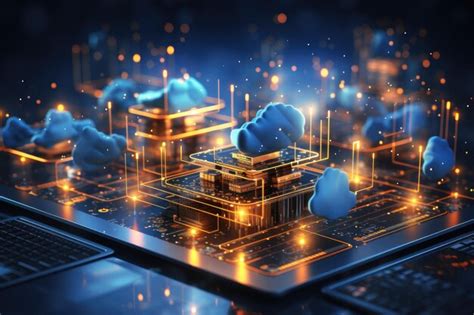 premium photo artificial intelligence chipset processor on circuit