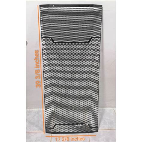 Speaker Screen Grill Speaker Mesh Speaker Cover Metal For Dual 15 Inches Mid Full R Speaker