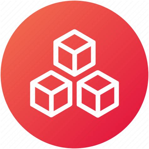 Array Big Data Boxes Icon