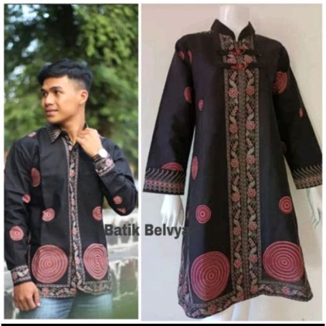 Jual Set Baju Couple Batik Batik Sragen Batik Solo Batik Belvya Tunik Batik Kemeja