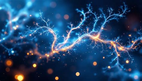 Free Glowing neural network Image | Download at StockCake