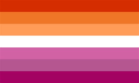 Lesbian 7 Stripe Pride Flag For Sale Made In Britain