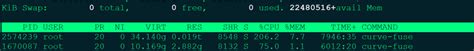 Client Fuse Takes A Lot Of Memory Issue Opencurve Curve GitHub