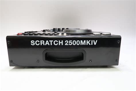 Edison Professional Scratch 2500mkiv Cd Usb Mp3 Dj Mixer Travel Hard Case