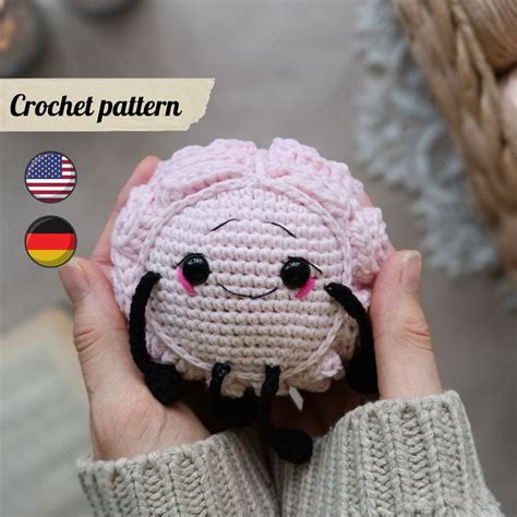 Anatomical Brain Pattern Crochet Etsy