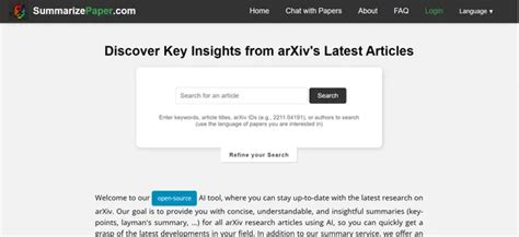 SummarizePaper.com: AI-Powered arXiv Paper Summaries