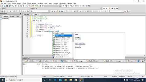 C Programming Tutorial In Bangla Strcspn Function YouTube