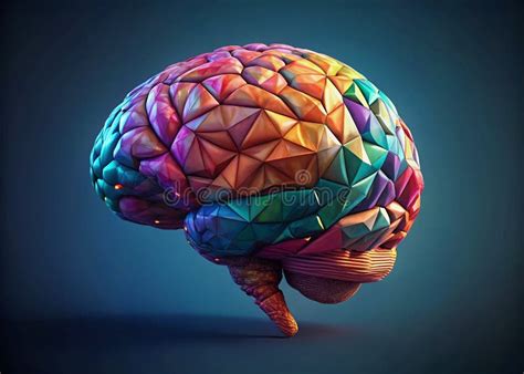 Intricate Polygonal Neural Network A Deep Dive Into Digital Brain Structure High Clarity And