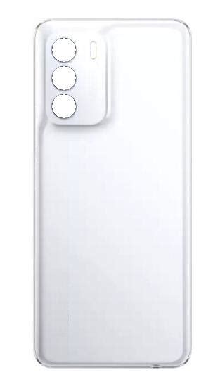 Back Panel Cover For Infinix Zero 5G 2023 White Maxbhi Com