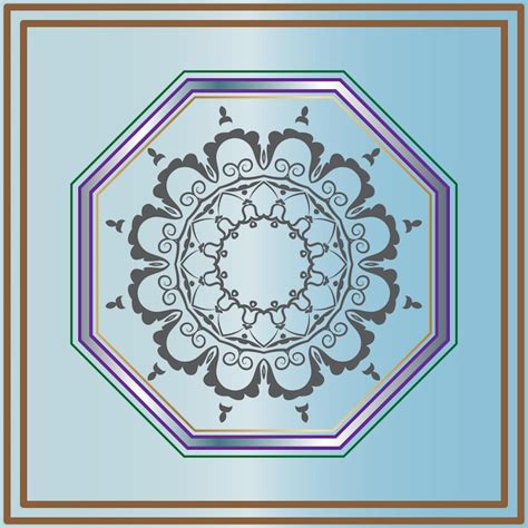 Premium Photo Mandal Vector Design