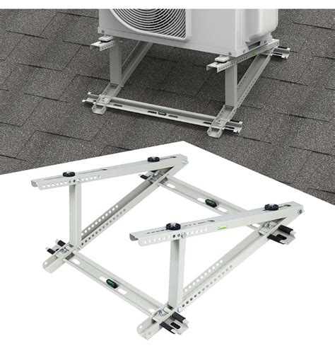 Flamorrow Rooftop 미니 스플릿 마운트 브래킷 덕트리스 미니 스플릿 에어컨 콘덴서 및 열 펌프 티몬