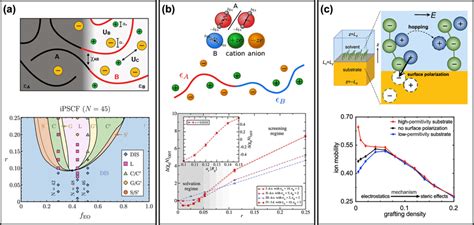 A Schematic Showing A Salt Doped Block Copolymer Model Studied Using