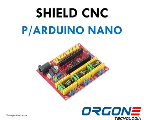 Shield CNC Para Arduino NANO Orgontec