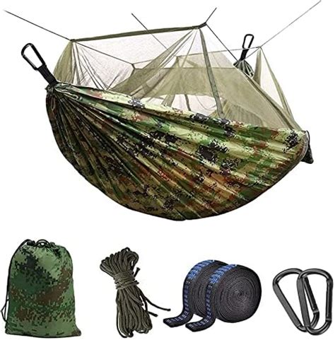 Amazon Com Foxelli XL Hammock Net 12ft Net For Hammocks Lightweight Portable Hammock Netting