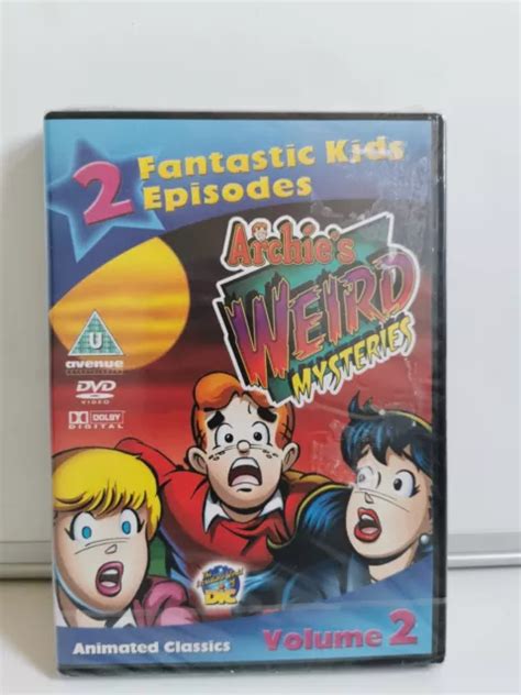 Archie S Weird Mysteries Vol Dvd Animated Classics New Sealed Region Eur Picclick It