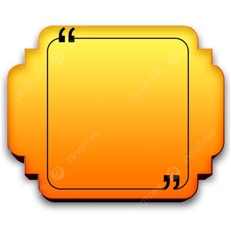 노란색 견적 텍스트 제목 프레임 레이블 배너 노란색 인용하다 텍스트 상자 Png 일러스트 및 Psd 이미지 무료 다운로드 Pngtree