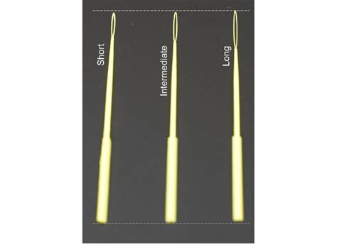 vitrification wands with different loop lengths the total length of
